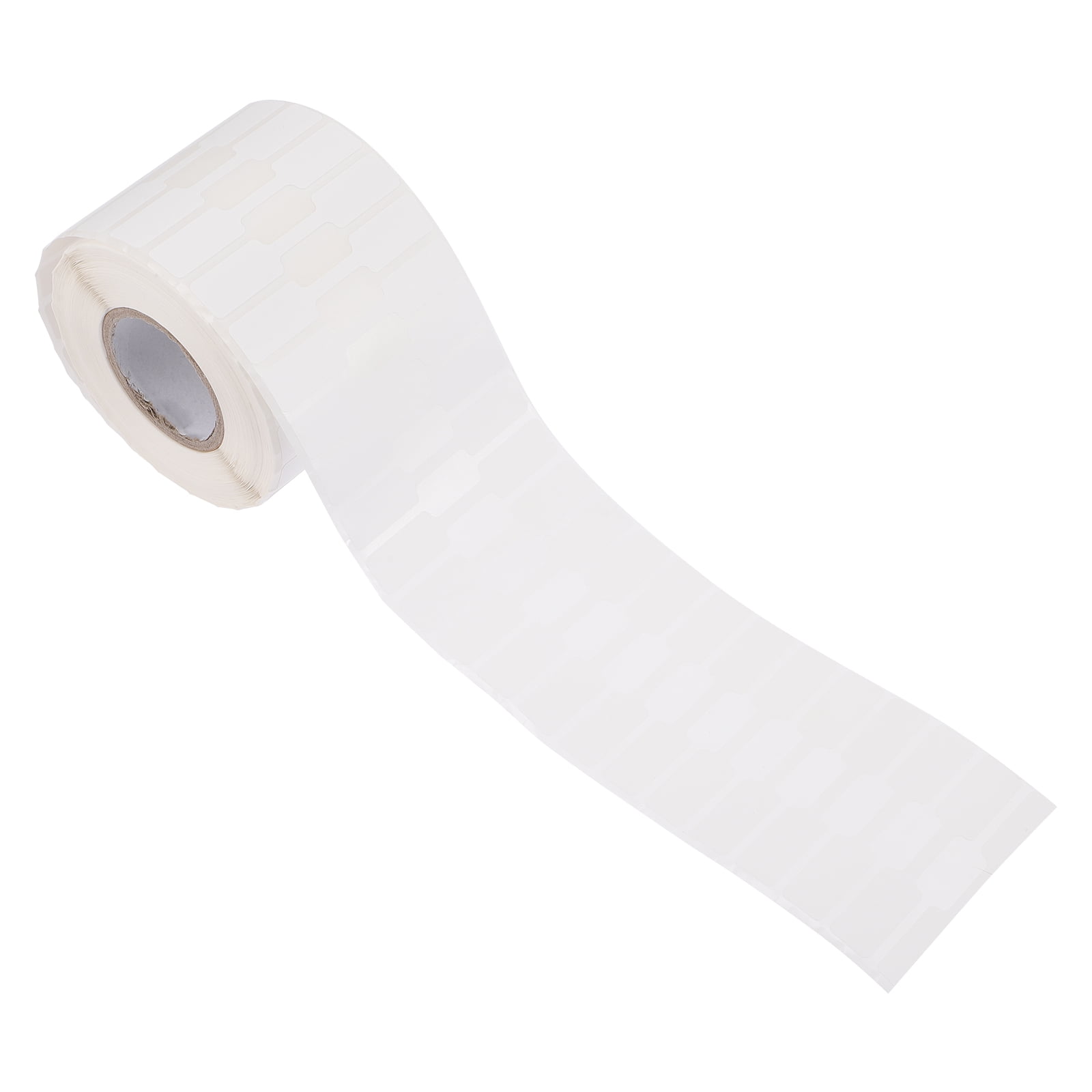 Blank Jewelry Price Tags Label Stickers White Self Adhesive Dumbbell ...