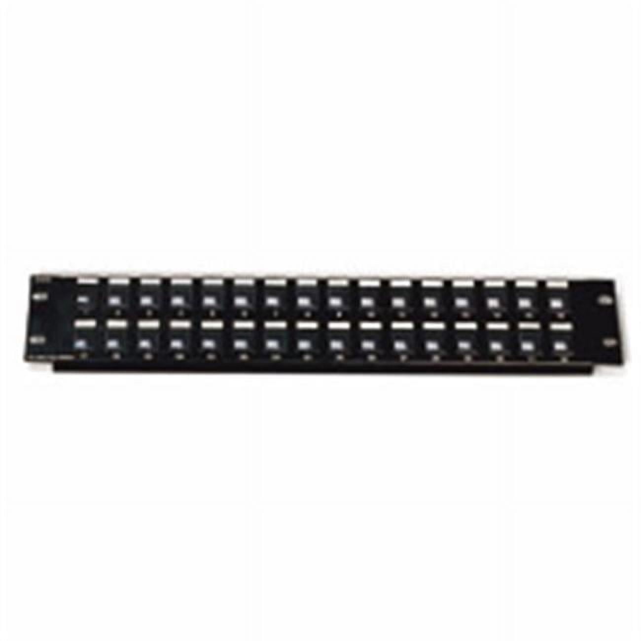 Blank Keystone-Multimedia Patch Panel 16-Port - Walmart.com