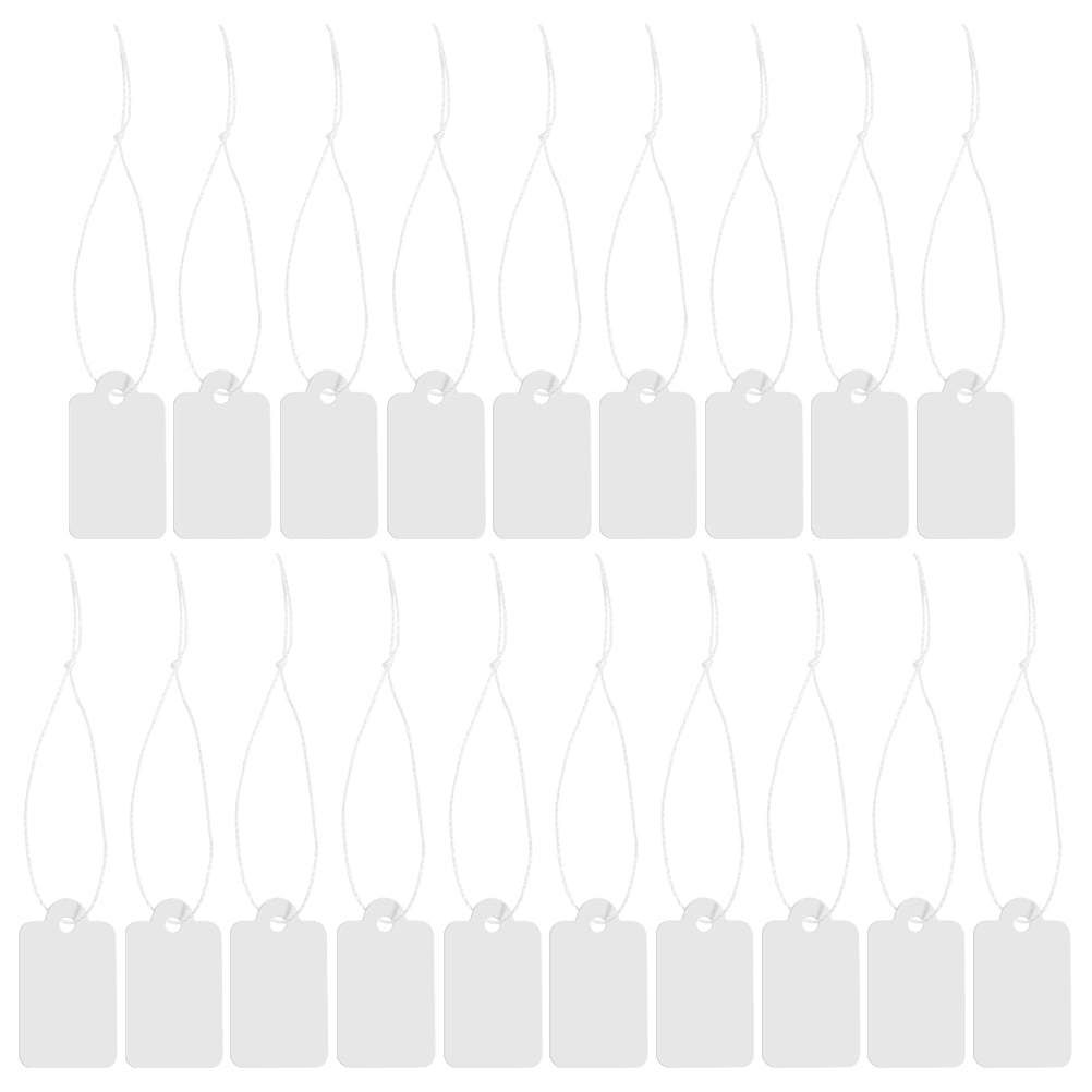 Blank Label Hang Tag Price Tags Jewelry Clothing Gift Labels Hanging ...