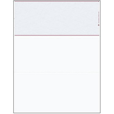 Compuchecks 250 High security Blank Check Top - Brown Mazed - Computer ...