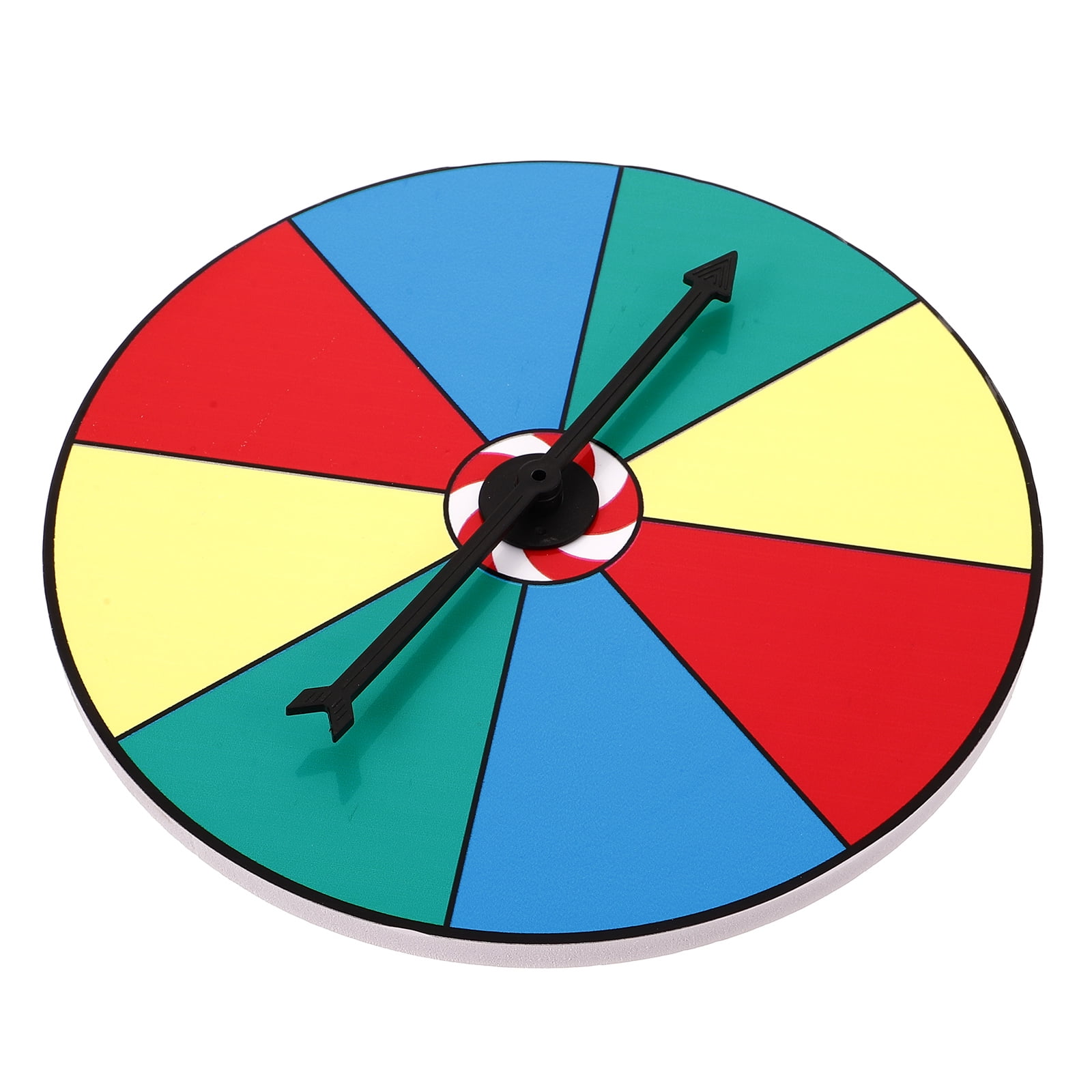 Blank Lottery Wheel Desktop Prize Turntable Prize Wheel Desktop Blank ...