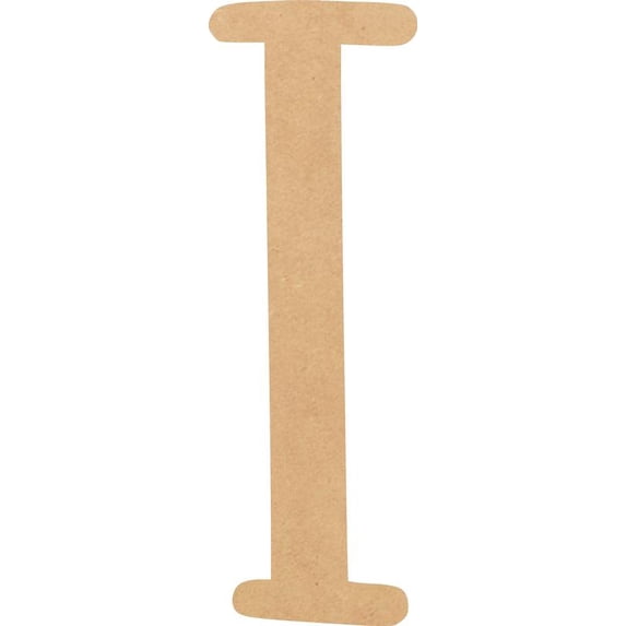 Blank MDF Letter 8'' Tall Hometown DIY I, Paintable Alphabet A-Z ...