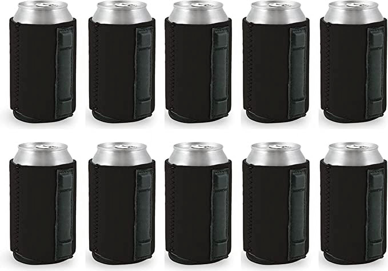 Blank Magnetic Neoprene Can Coolie (10, Black) - Walmart.com