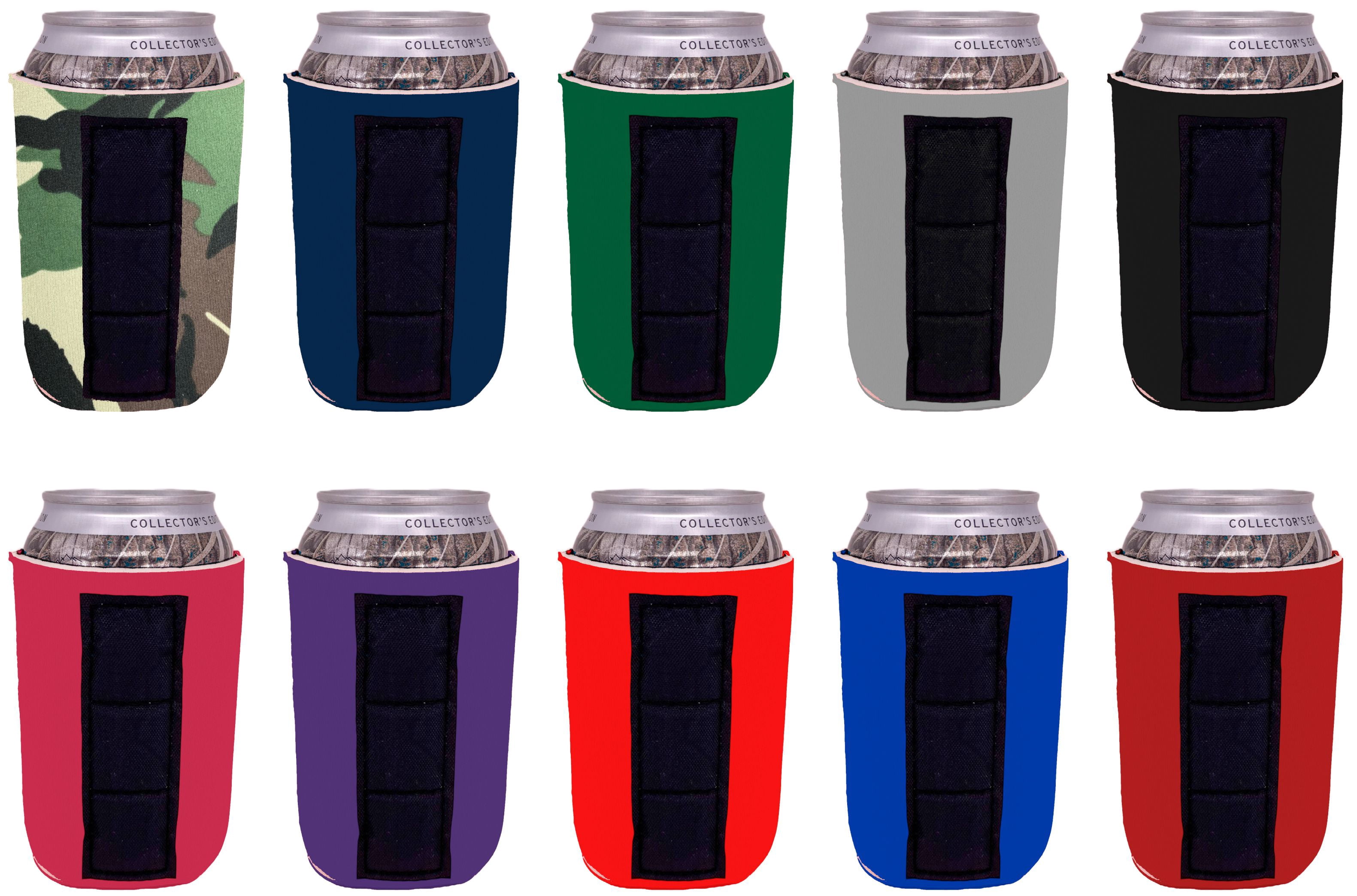 Blank Magnetic Neoprene Can Coolie (Variety Color 10 Pack) - Walmart.com