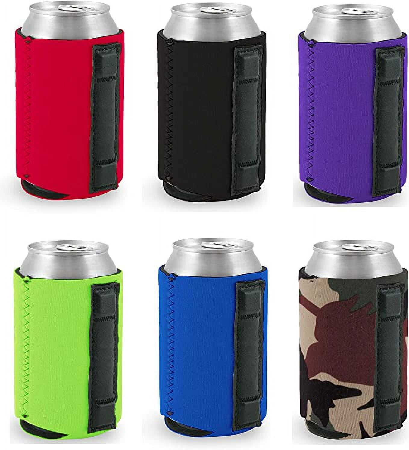 Walmart Magnetic Neoprene Can Coolie - Insulated Drink Sleeve Koozie ...