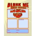 Blank Me - Premium Blank Comic Book Panelbook - Yellow: Worlds Greatest ...