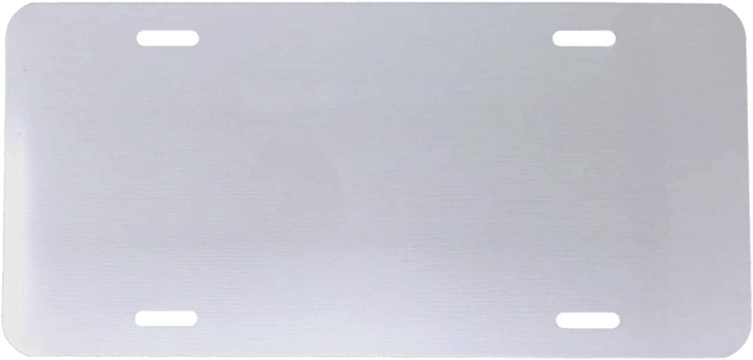 Blank Metal Automotive License Plate Plates Tag for Custom Design Work ...