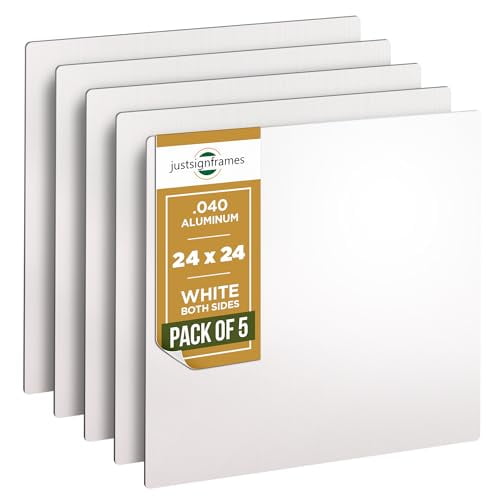 Blank Metal Sign (Pack of 5), Made of Aluminum Sheet Metal Plate to ...