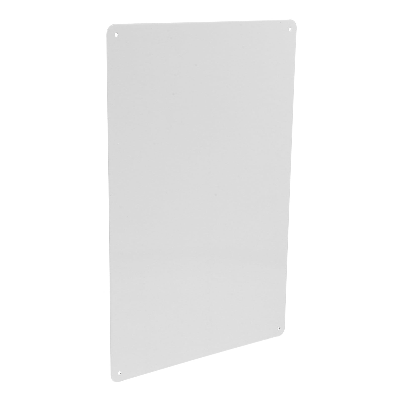 Blank Metal Signs White Blank Sign Heavy Duty Write-On Blank Sign For ...