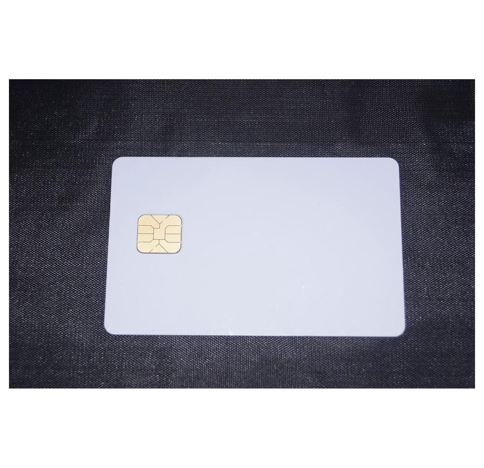 Blank Narrow HiCo Strip with 4428 Smart Chip PVC ID Cards, Double Sided ...