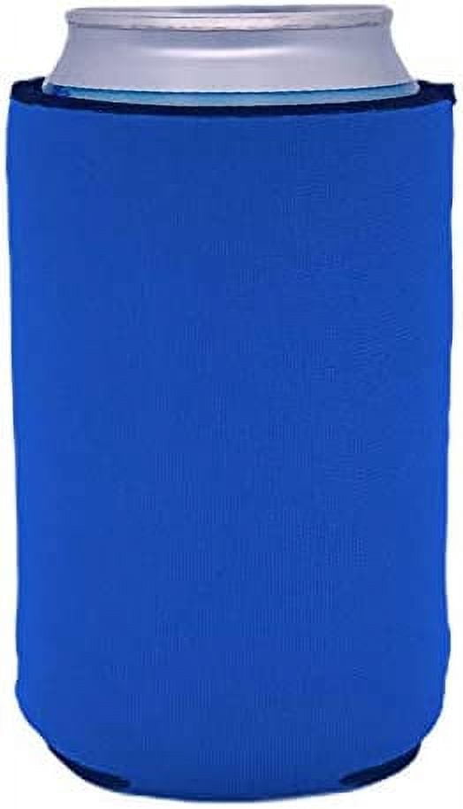 Blank Neoprene Collapsible Can Coolie (1, Royal Blue) - Walmart.com