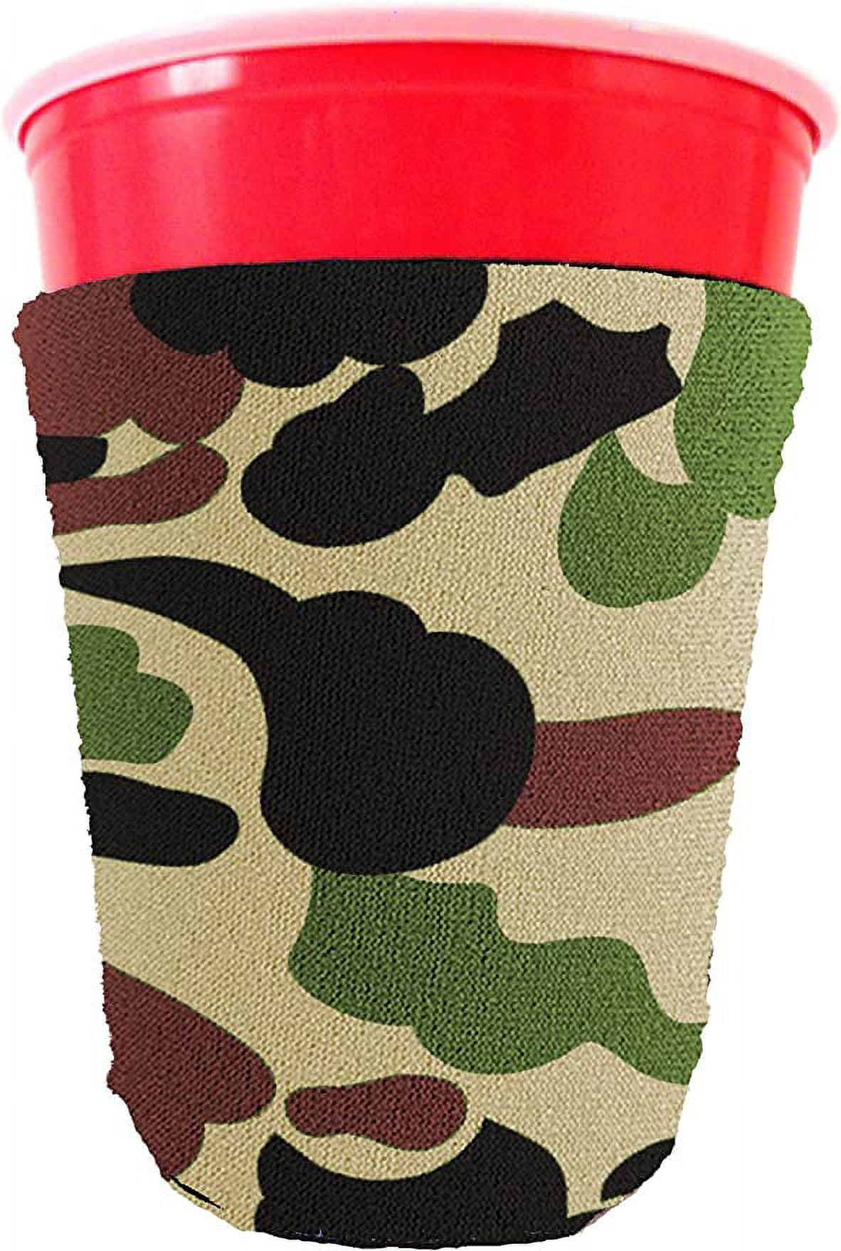 Blank Neoprene Party Cup Coolie (1, Spring Camo) - Walmart.com