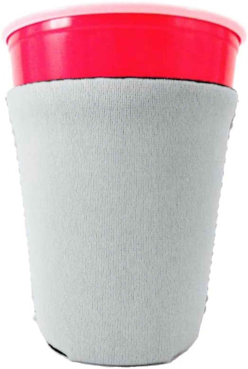 Blank Neoprene Party Cup Coolie (1, White) - Walmart.com