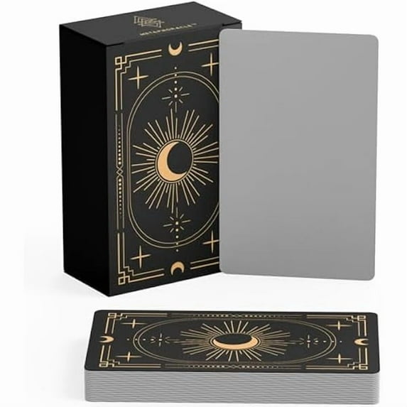 Blank Oracle Tarot Cards to Write On - Create Your Own Oracle Card Deck ...