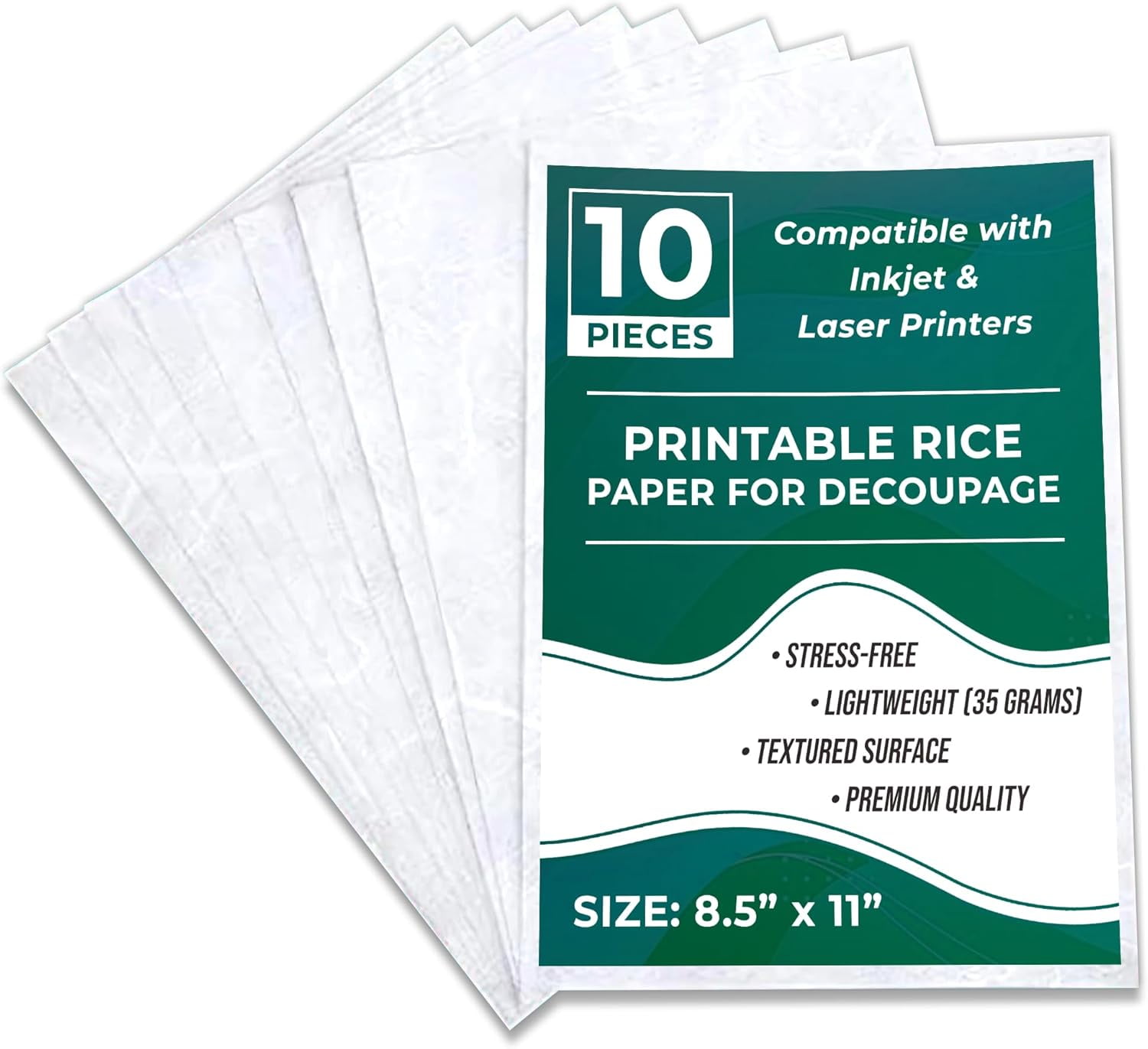 Blank Paper, White Paper, Printable Paper for Decoupage, Plain Paper ...