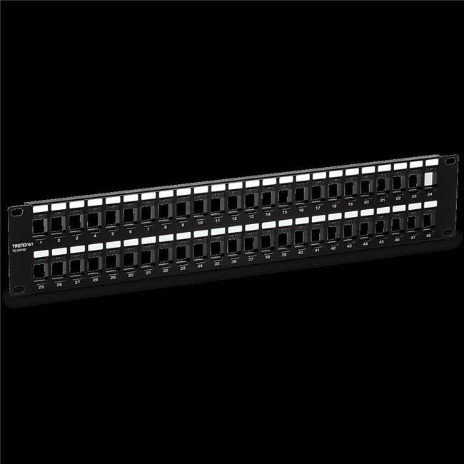 Blank Patch Panel - 24 Ports - Walmart.com