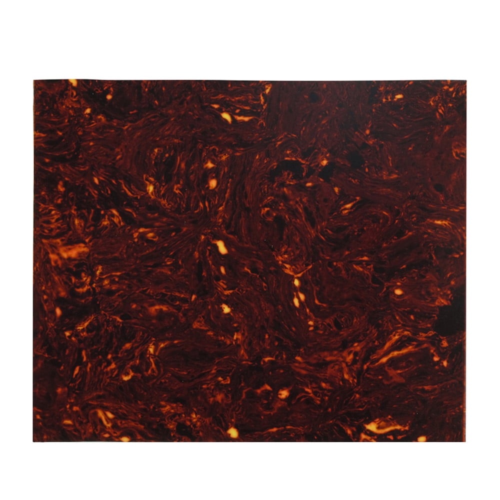 Blank Pickguard Sheet - Dark Brown Tortoise Shell Celluloid Material ...