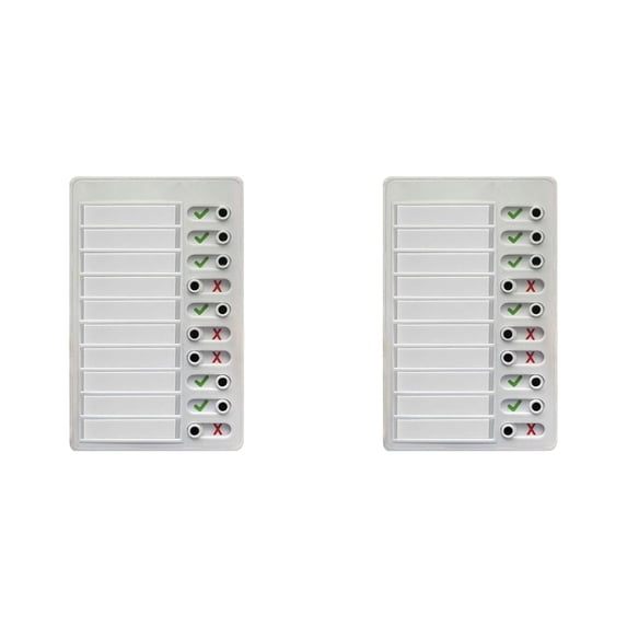Blank Planning Checklist List To Do List Memo Board Detachable Message ...