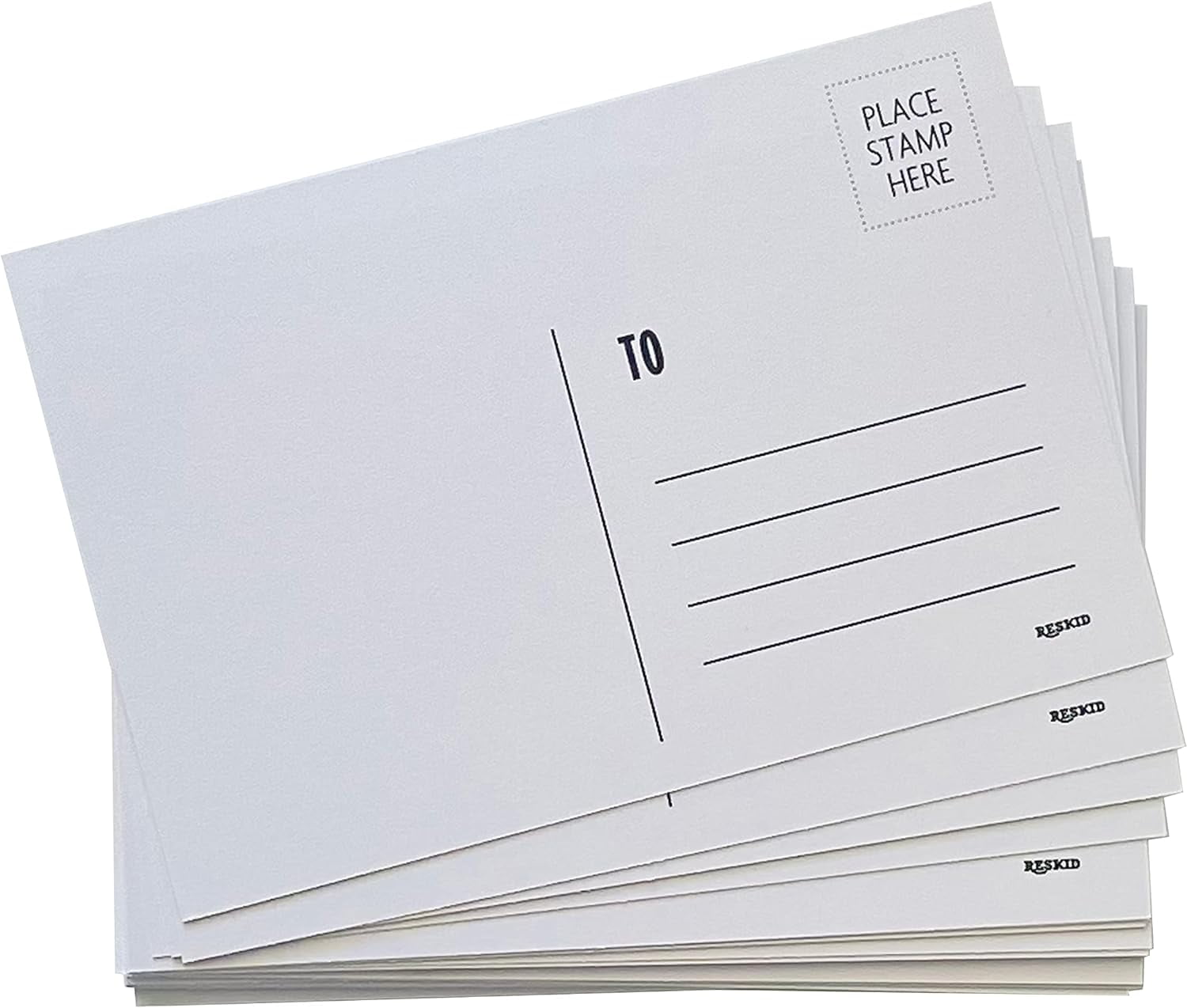 Blank Postcards for Mailing. 500 White 4x6 Blank Post Cards, Blank ...