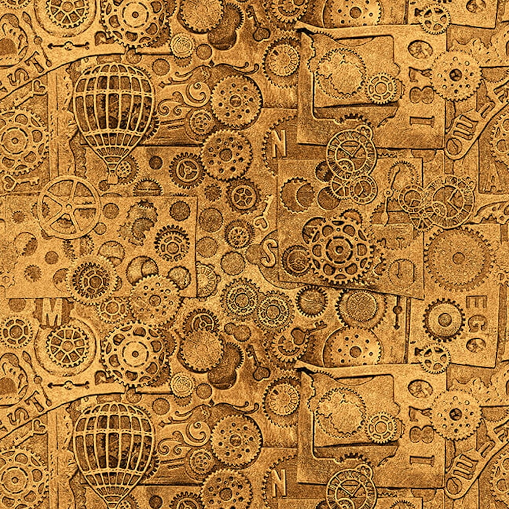 Steampunk Fabric Arts Crafts Sewing