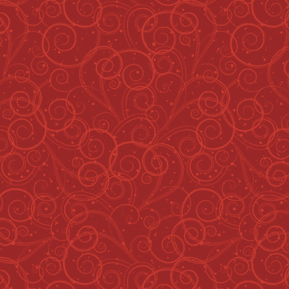 Blank Quilting It's Snow Wonder Swirls w Dots Red Cotton Fabric By The ...