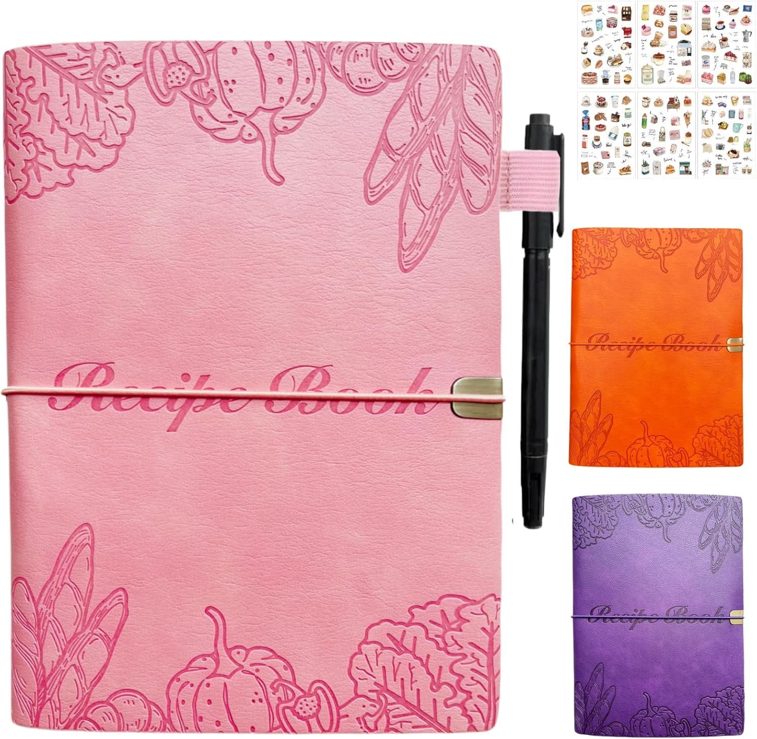 Blank Recipe Book to Write in Your Own Recipes, Blank Cook Book ...