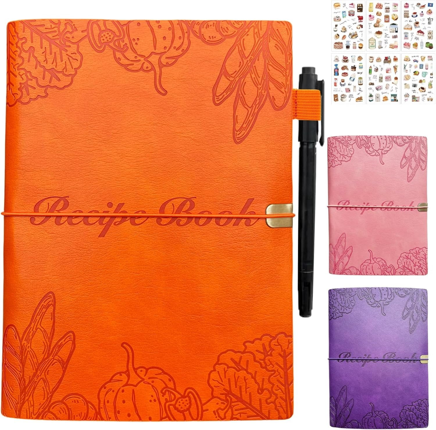 Blank Recipe Book to Write in Your Own Recipes, Blank Cook Book ...
