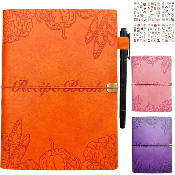 Blank Recipe Book to Write in Your Own Recipes, Blank Cook Book ...