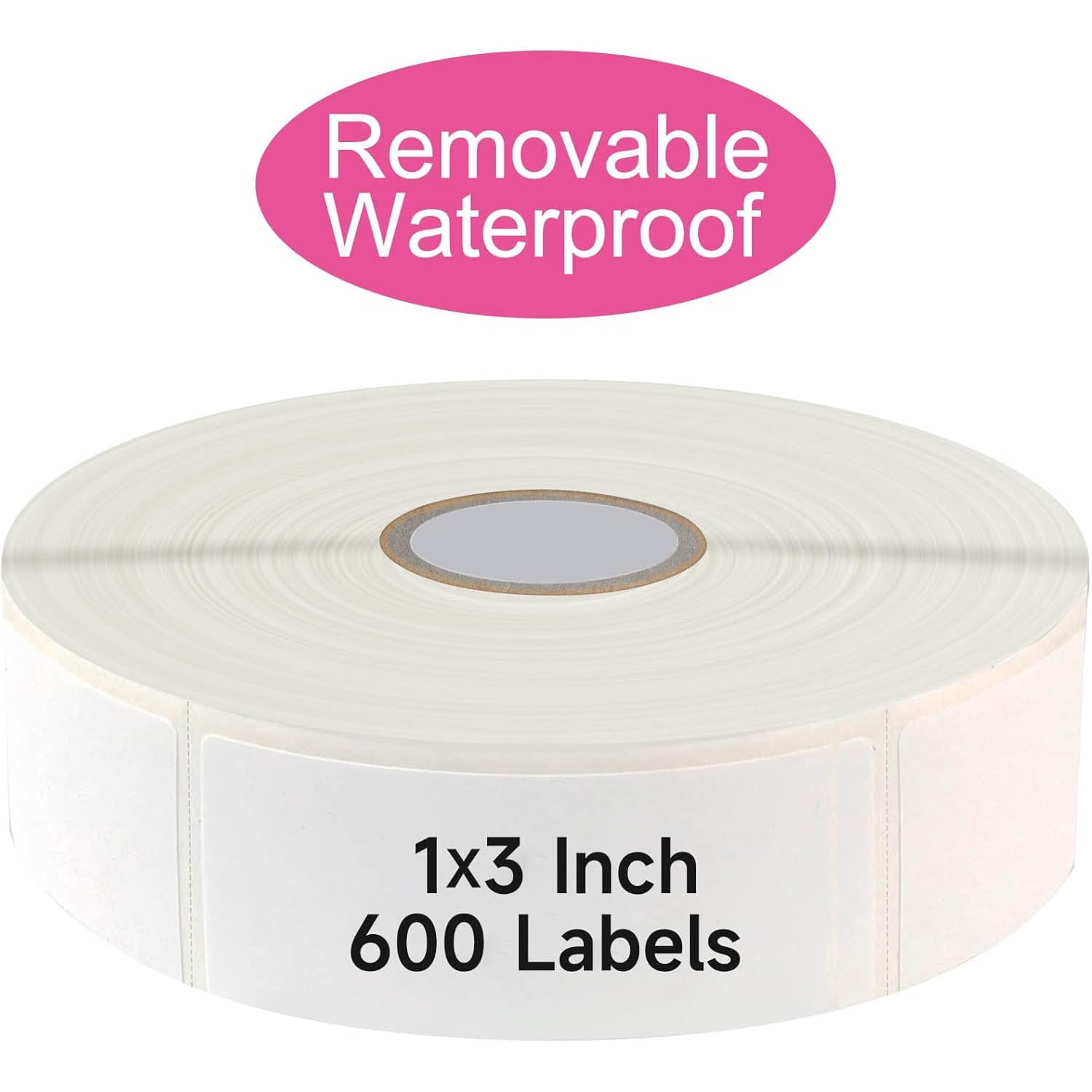 Blank Removable Freezer Labels with Perforation Line. Waterproof and ...
