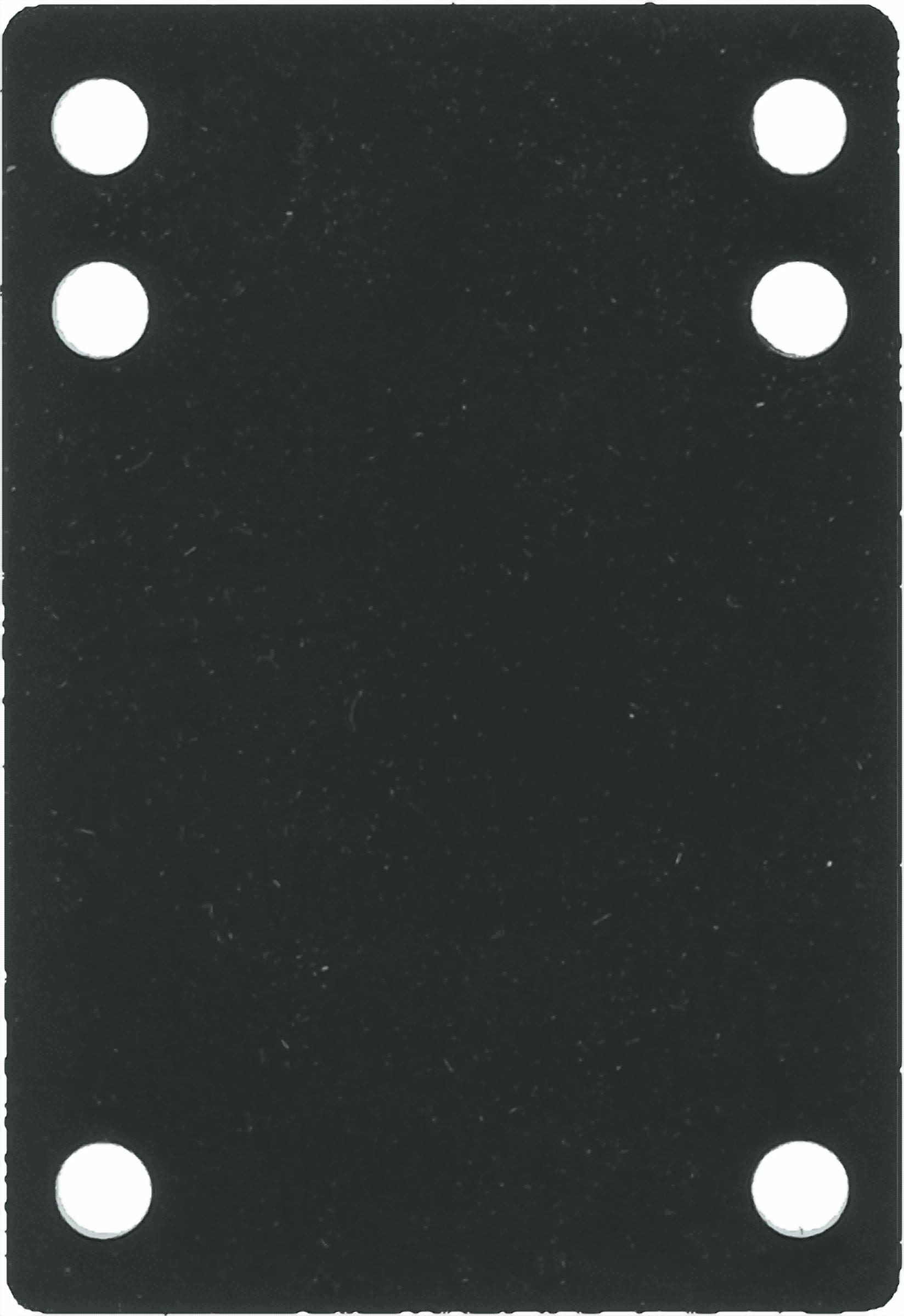 Blank Riser Rubber 1/8" Black 1Pc - Walmart.com