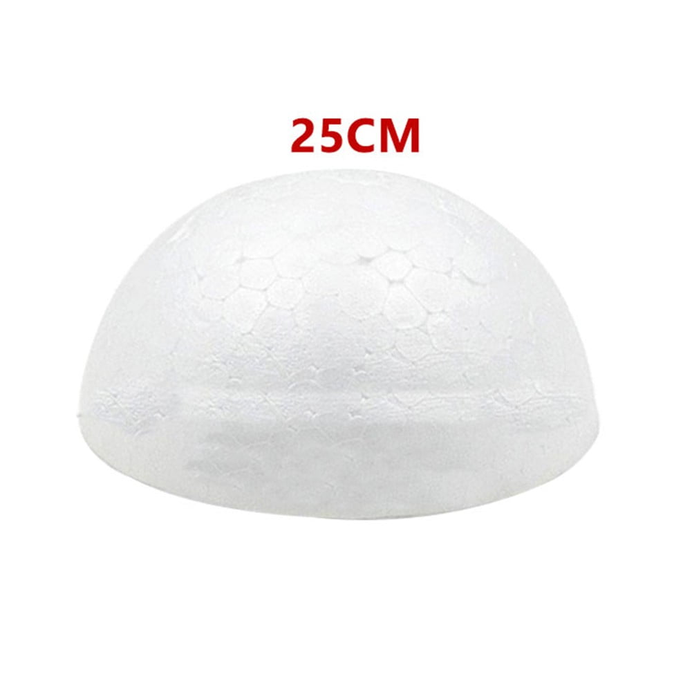 Blank Round Solid Polystyrene Foam Ball For Wedding Craft - Walmart.com
