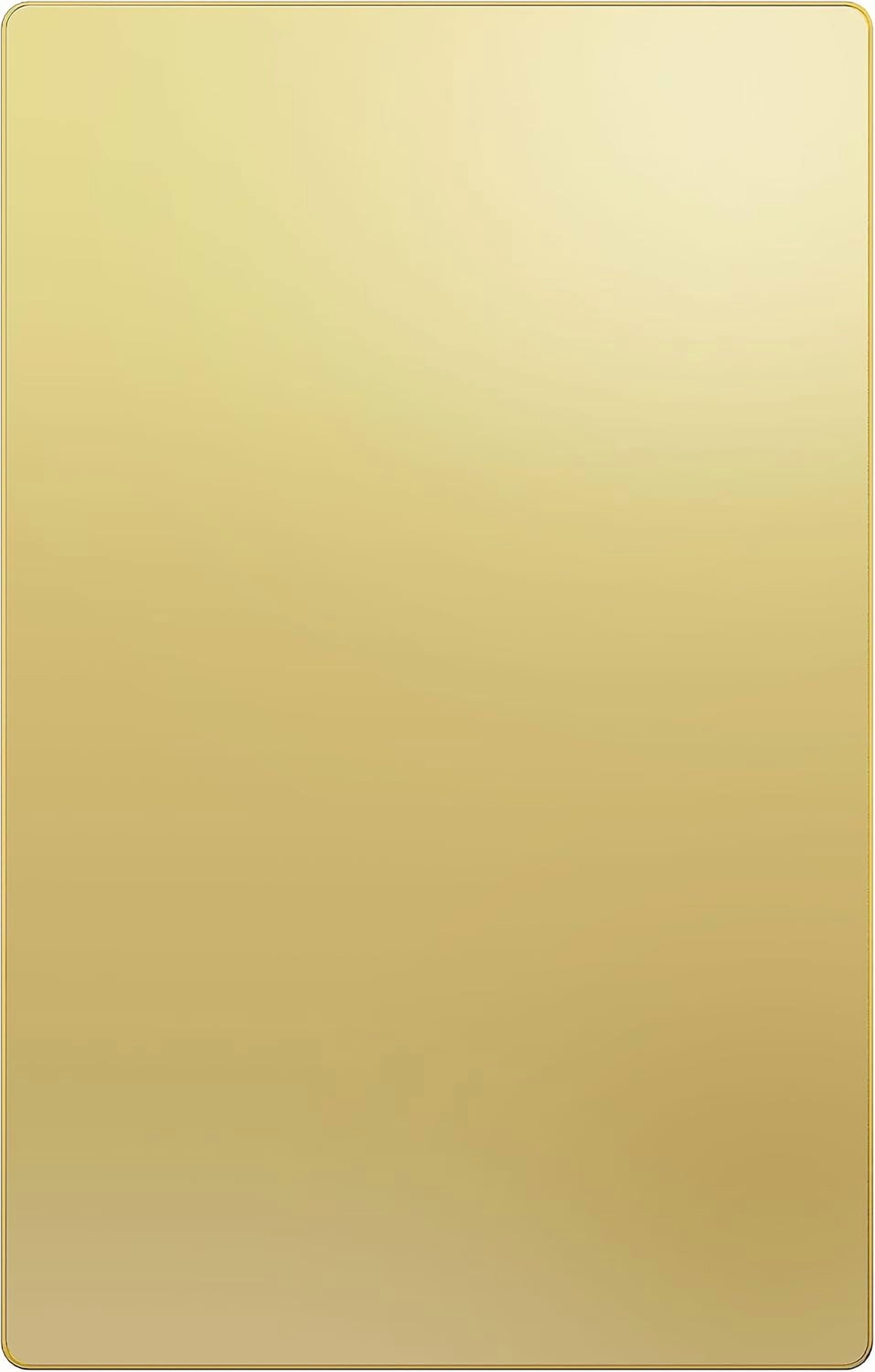 Blank Screwless Metal-Surface Wall Plate, Temperature and Impact ...