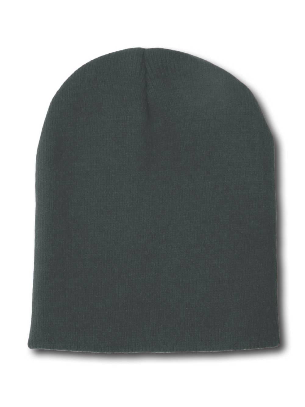 Blank Black Beanie