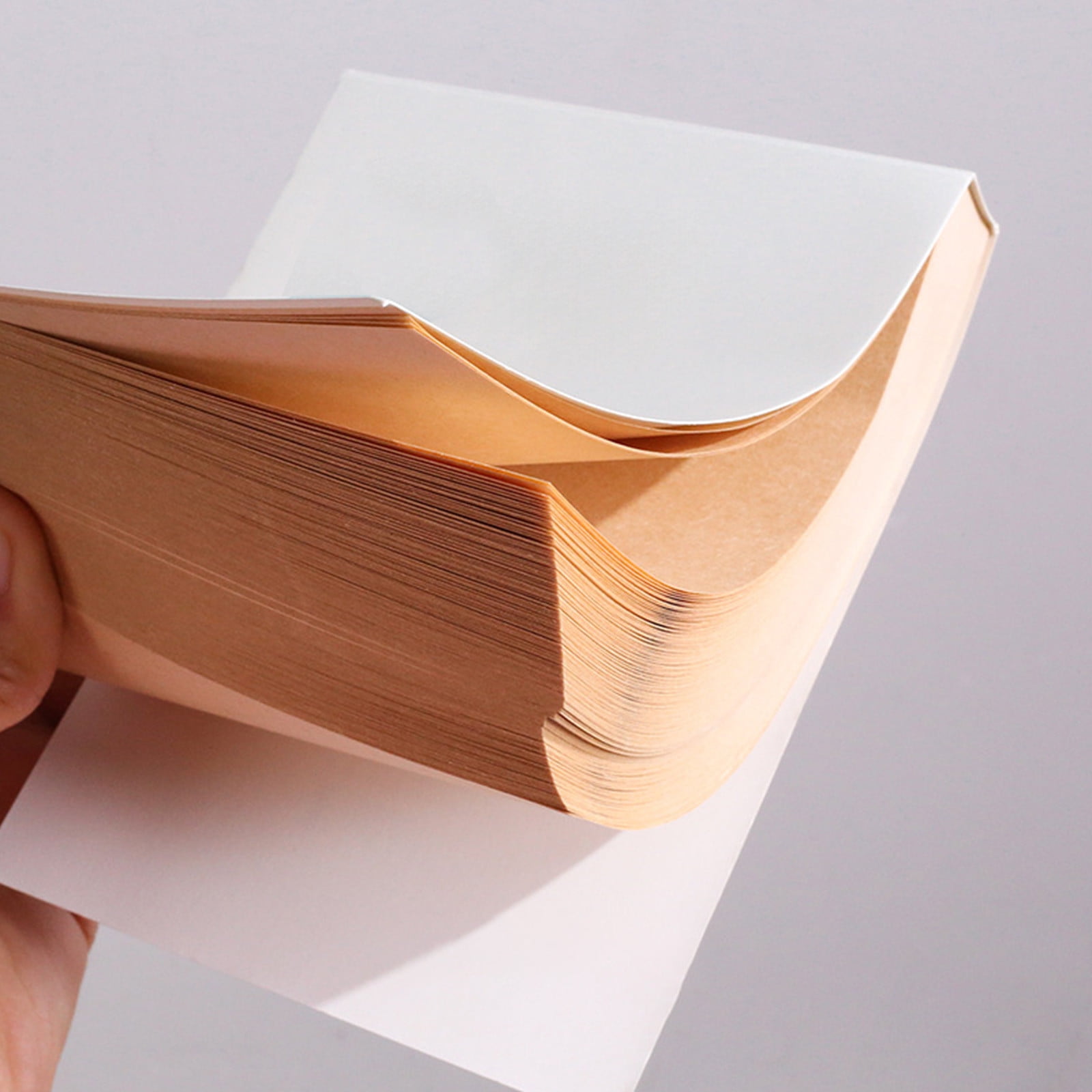 Blank Sketchbook Notebook | Kraft Paper | 200 Thickened Tear-Off Sheets | 5.12 x 3.74 in ...