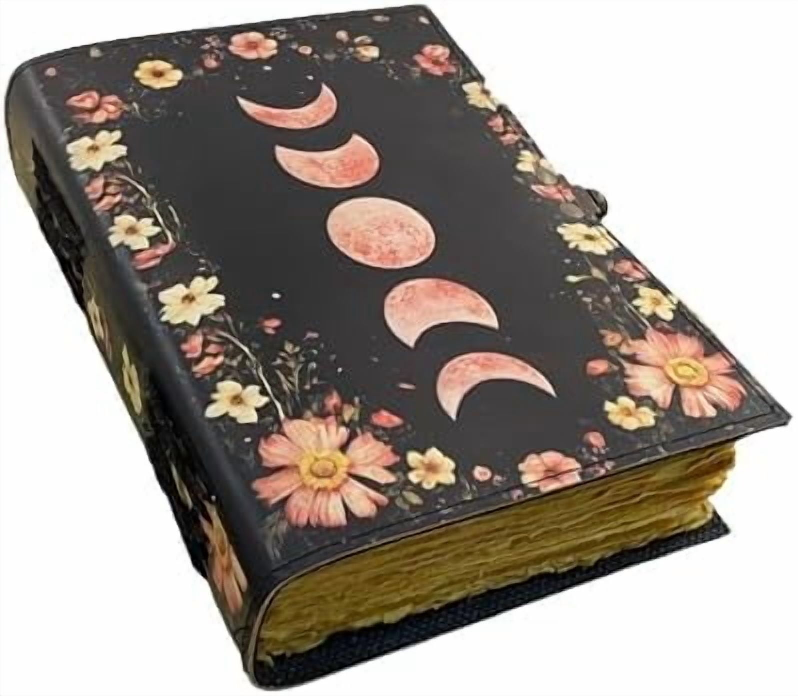 Blank Spell Book of Shadows Journal with Lock Clasp Handmade Vintage ...