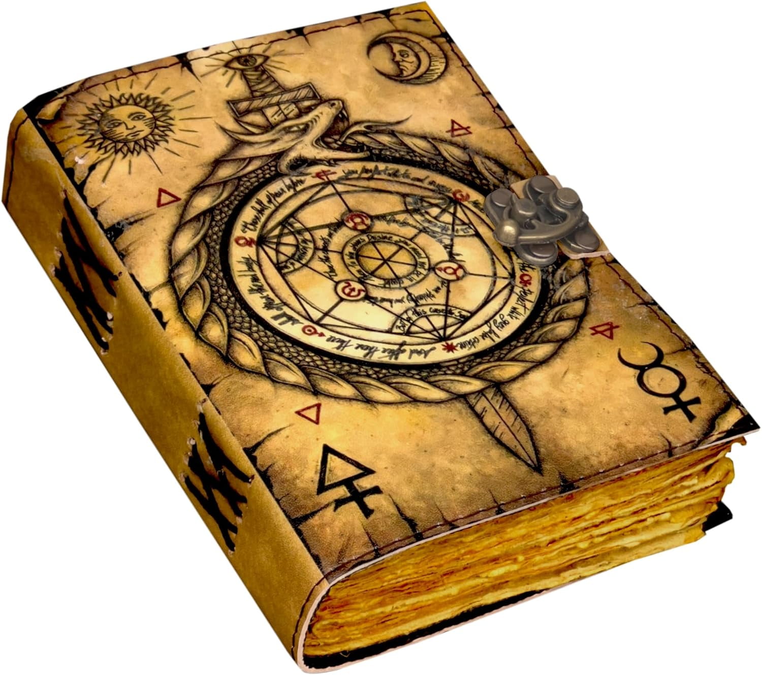 Blank Spell Book of Shadows Journal Witchcraft Supplies Witch Spell for ...