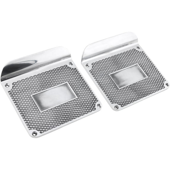 Speedway Motors Blank Aluminum Step Plate, Polished Finish, Diamond ...