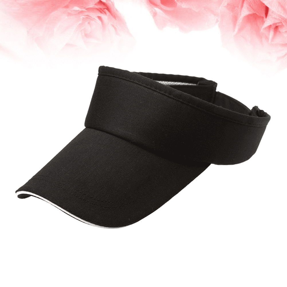 Blank Sun Visors Adjustable Sports Sun Hat for Travel Exercises(Red ...