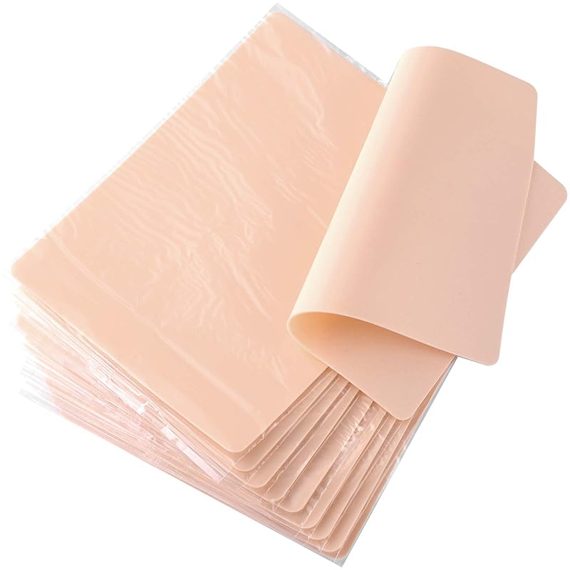 Blank Tattoo Skin, 10pcs 8x6in Double Sided Fake Eyebrow Tattoo ...