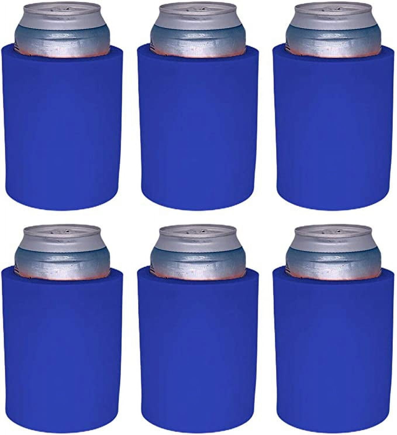 Walmart Cozy Sleeve Insulated Bulk Thick Foam Old School Can Cooler (6 ...