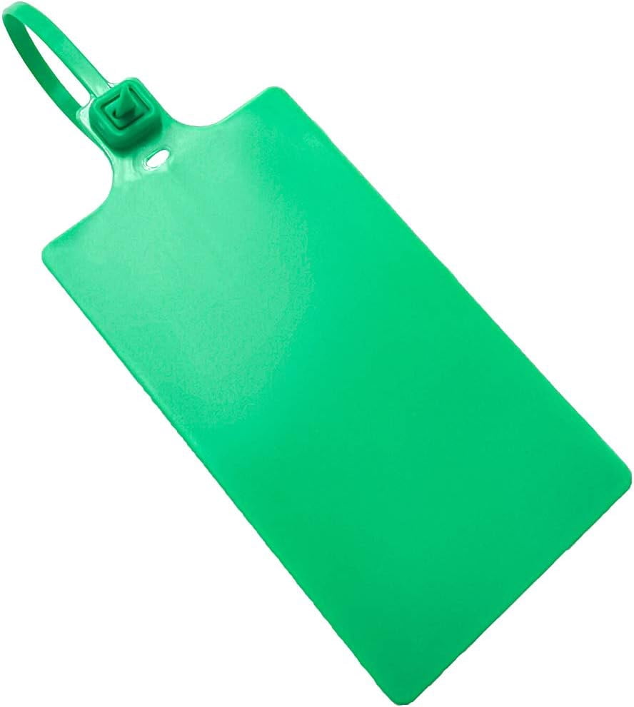 Blank Waterproof Plastic Tags Marker Ties Large Labeling Tags 2.28