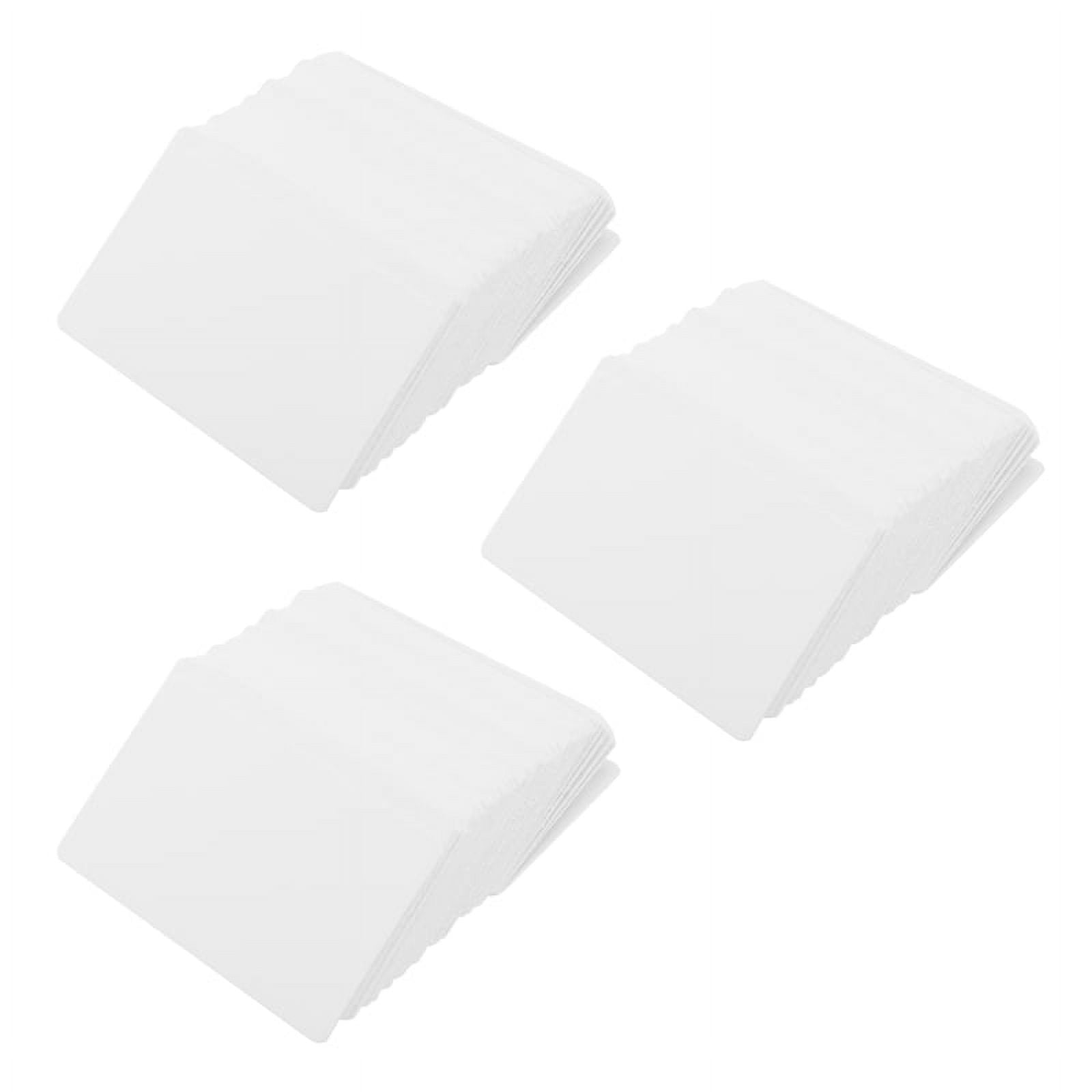 Blank White Cardboard Paper Message Card Business Cards Word Card DIY ...