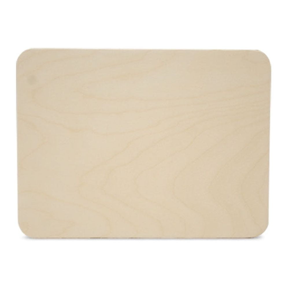Blank Wood Plaque Rectangle 12 x 9-inch, 1/4-inch Thick, Pack of 10 ...