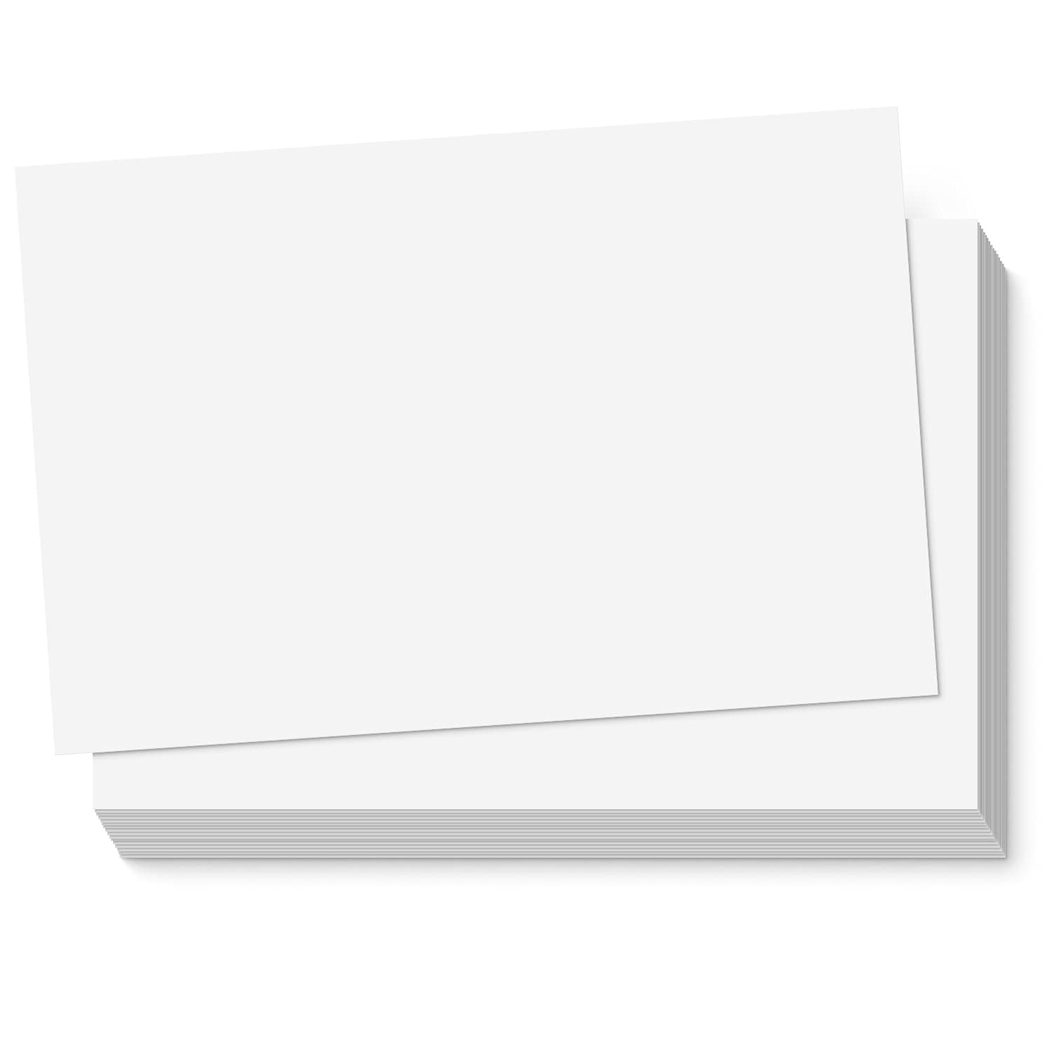 Blank postcards 4x6 inches, 300gsm thick cardstock, double sided matte ...