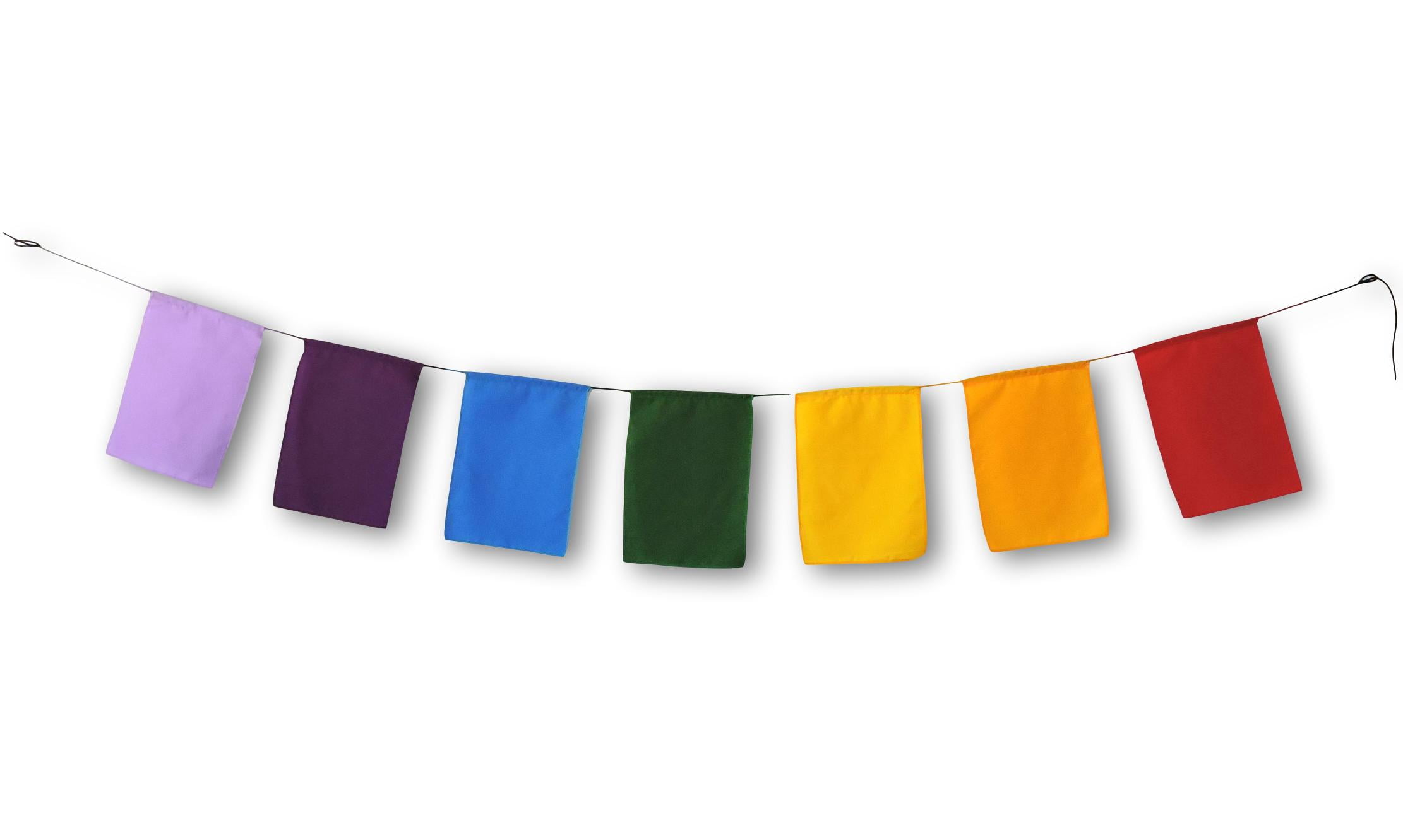 Blank prayer flags high quality surged Edge Put Your own Prayers 6X8 ...