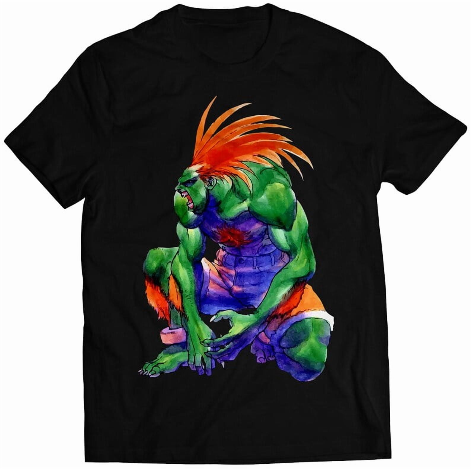 Blanka Jimmy Super Street Fighting 2 Turbo Premium Unisex T-shirt ...