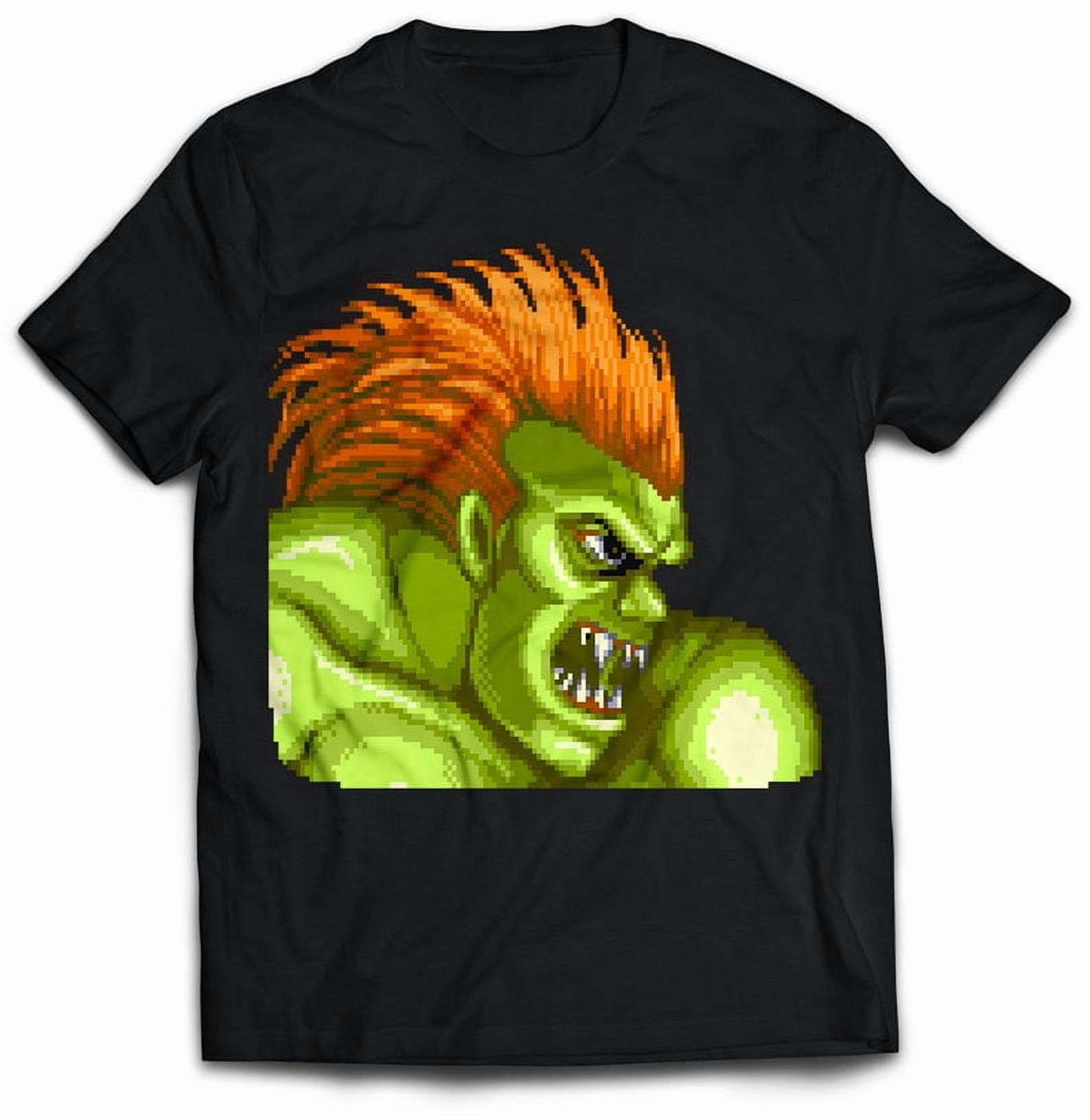 Blanka SF2 Portrait Unisex T-shirt - Walmart.com