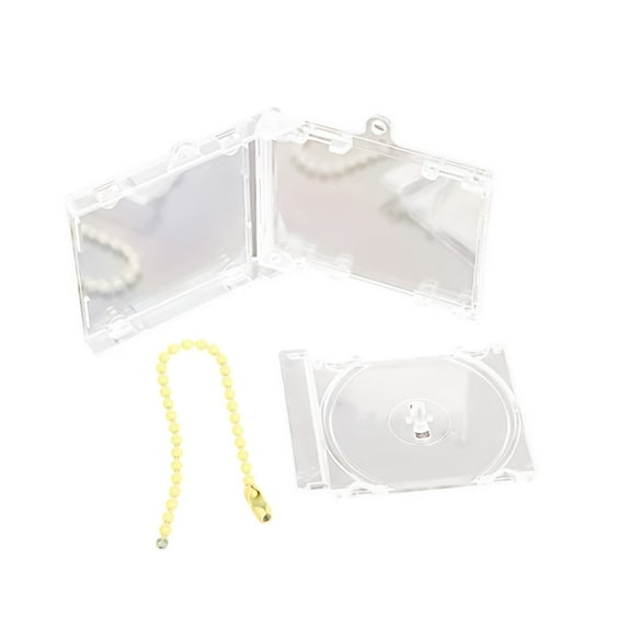 Blanked Album Disc Case Keychain Disc Player Keyring Peripherals ...