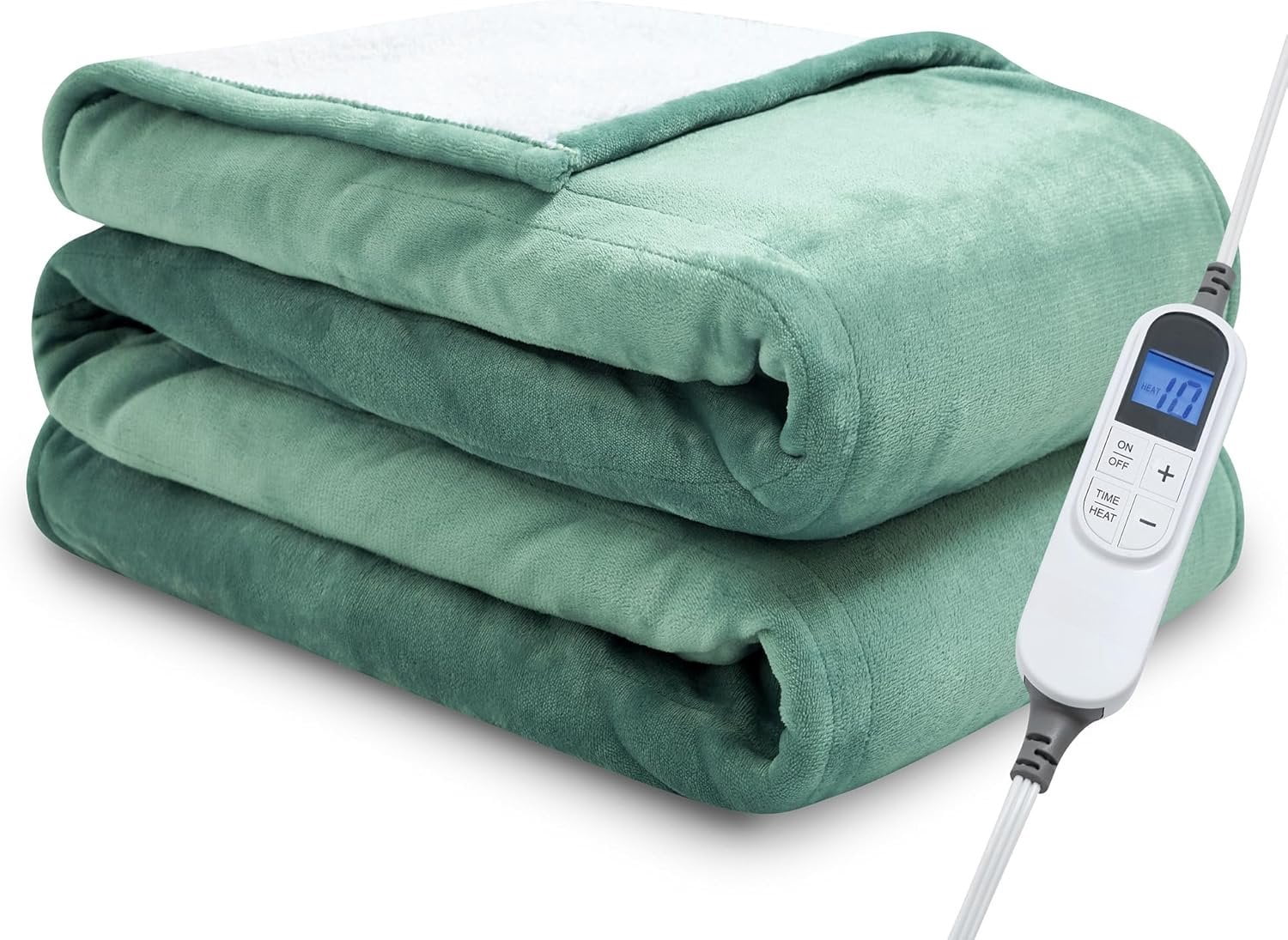 Blanket 62"x84" Heated Blankets 10 Heating 12 Time Settings Levels 8 ...