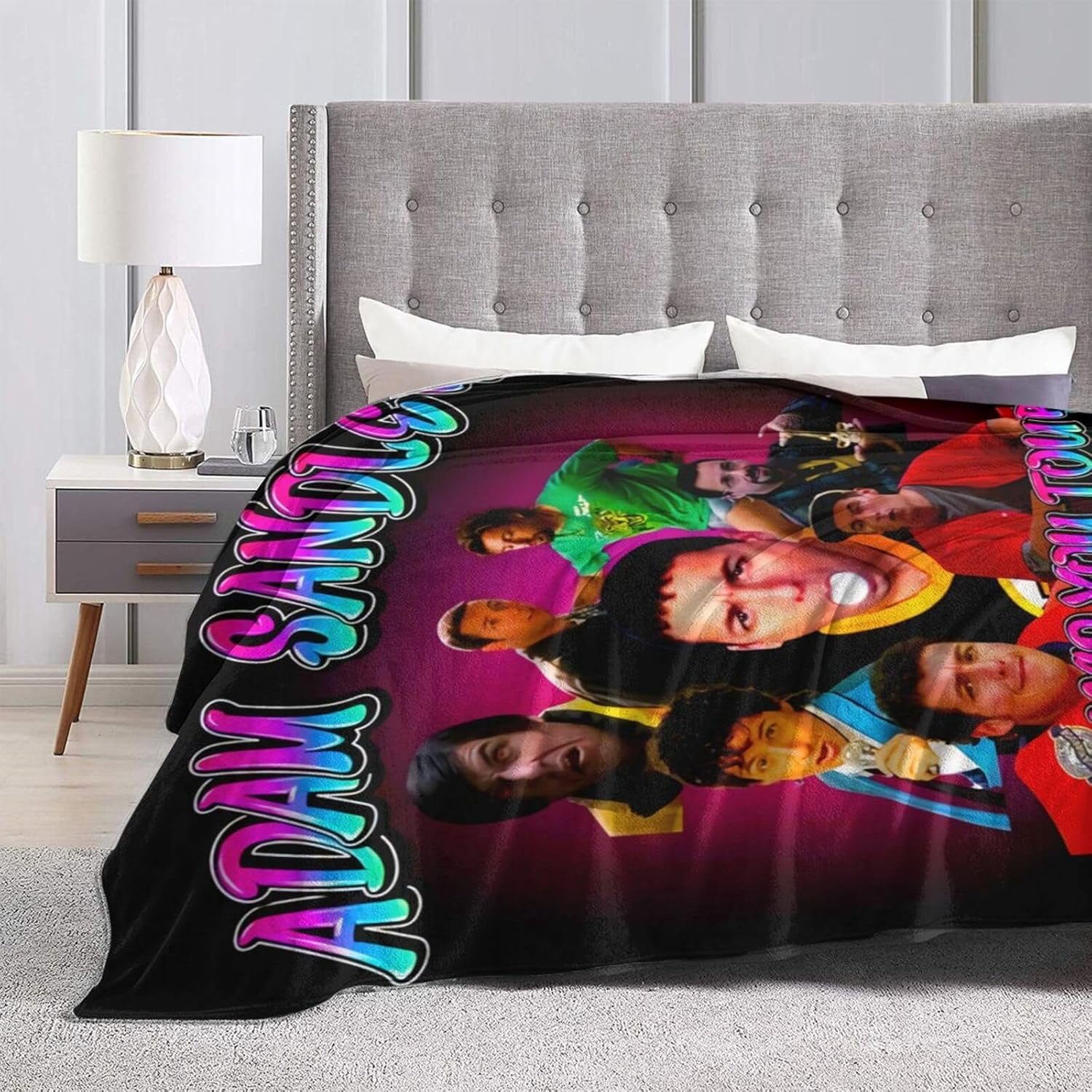 Blanket Adam Actors Sandler Throw Flannel Blankets Warm Soft Cozy Fuzzy ...